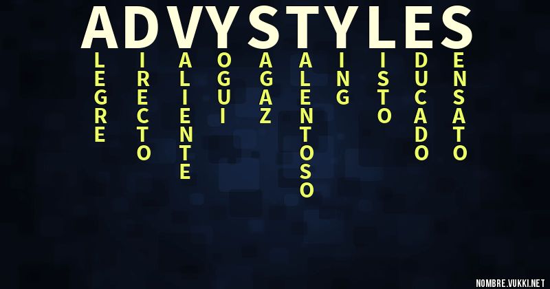 Qué significa advystyles