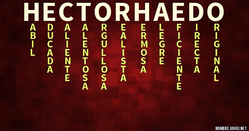 Qué significa hectorhaedo