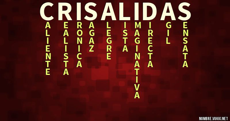 Qué significa crisalidas