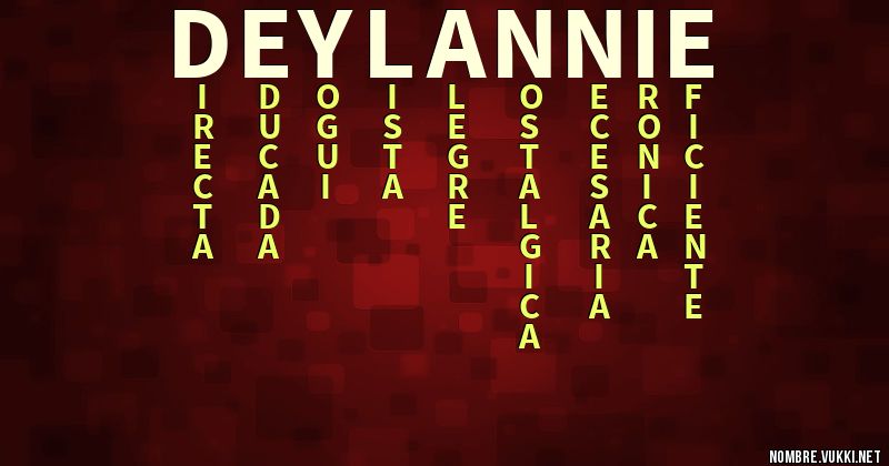 Qué significa deylannie