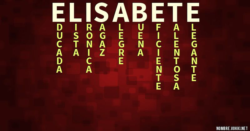Qué significa elisabete