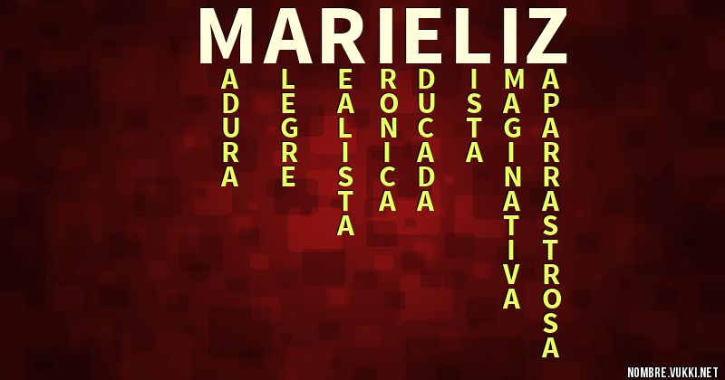 Qué significa marieliz