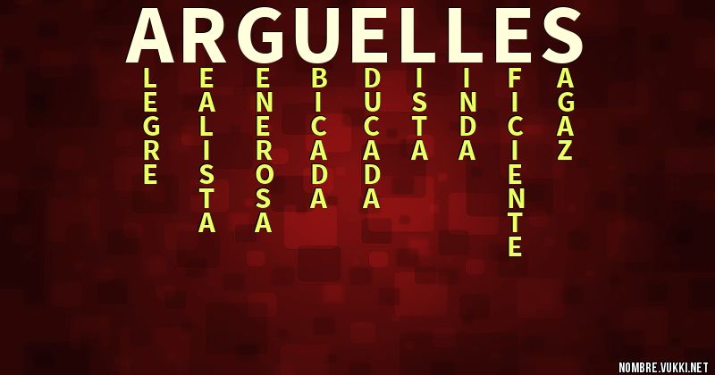 Qué significa arguelles