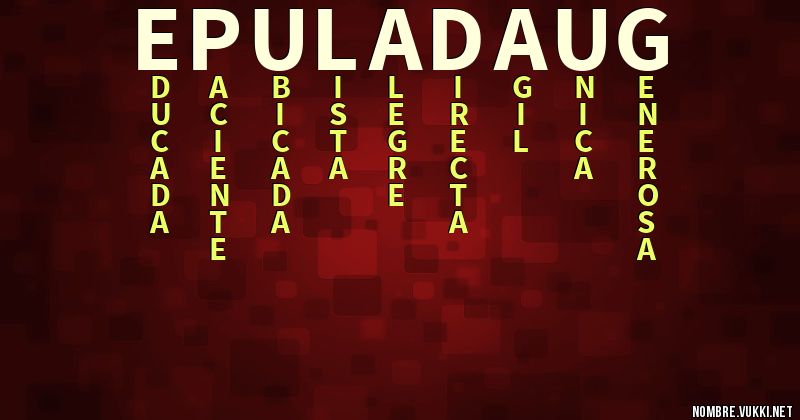 Qué significa epuladaug