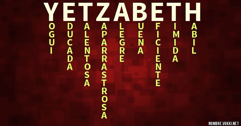 Qué significa yetzabeth