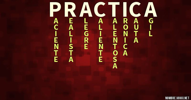 Qué significa practica