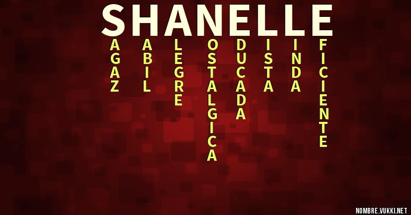 Qué significa shanelle