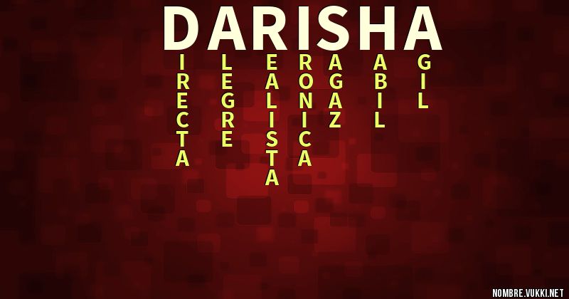 Qué significa darisha