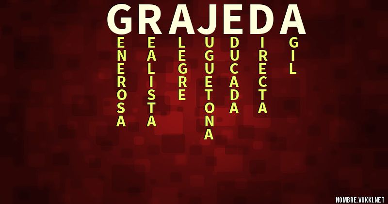Qué significa grajeda