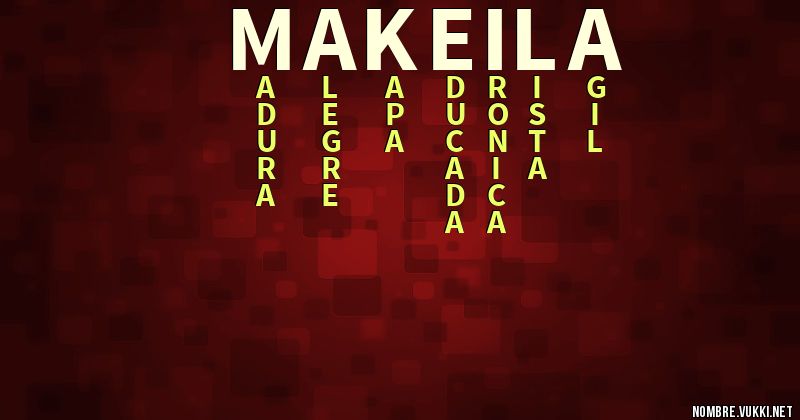 Qué significa makeila