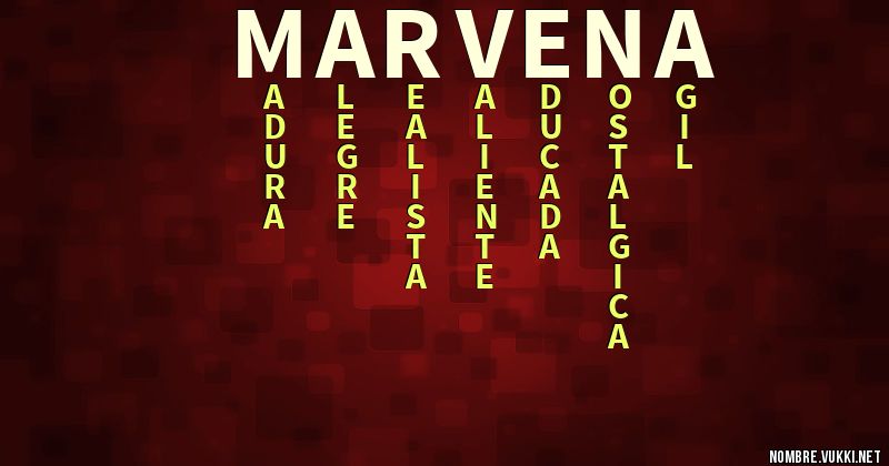 Qué significa marvena