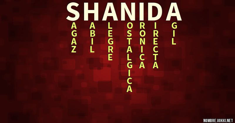Qué significa shanida