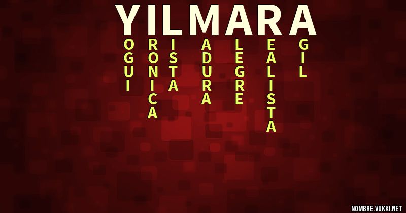 Qué significa yilmara