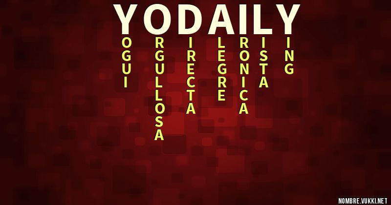 Qué significa yodaily