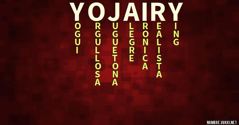 Qué significa yojairy