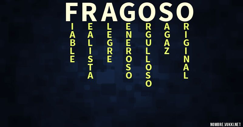 Qué significa fragoso