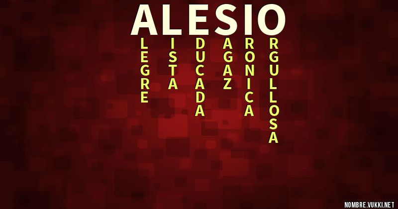 Qué significa alesio