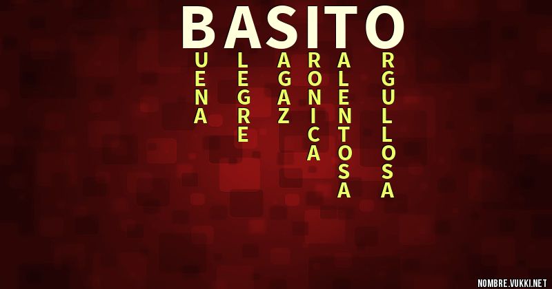Qué significa basito