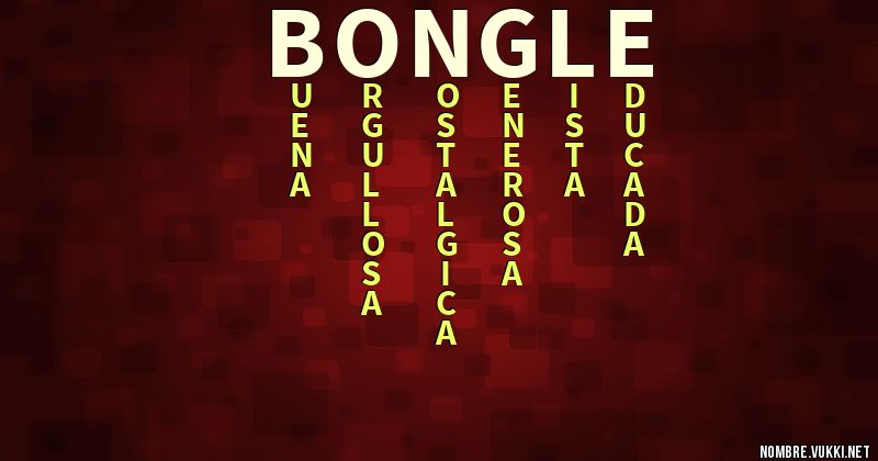 Qué significa bongle