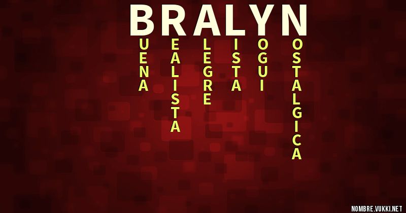 Qué significa bralyn