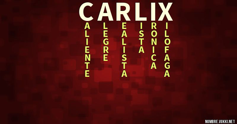 Qué significa carlix