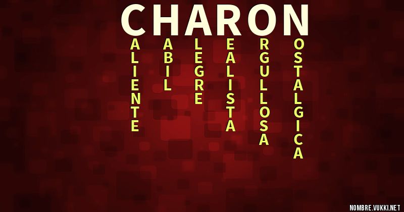 Qué significa charon