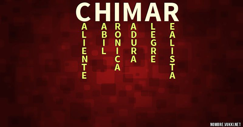 Qué significa chimar