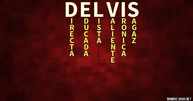 Qué significa delvis