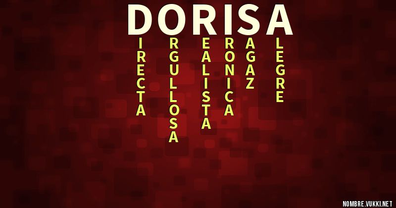 Qué significa dorisa