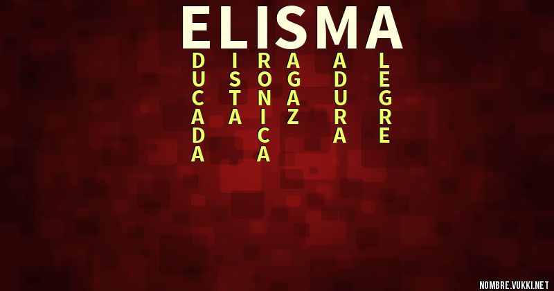 Qué significa elisma