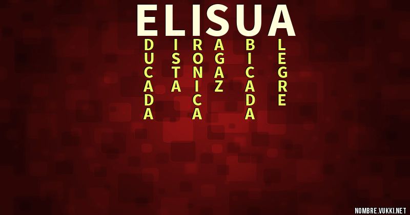 Qué significa elisua