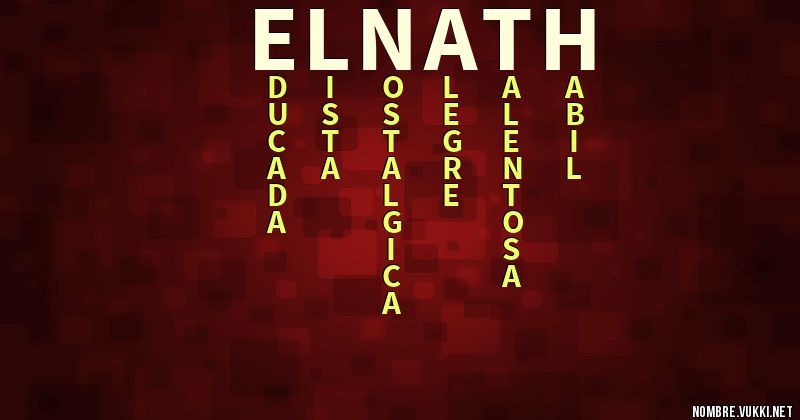 Qué significa elnath