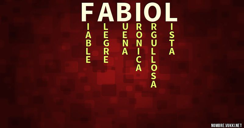 Qué significa fabiol