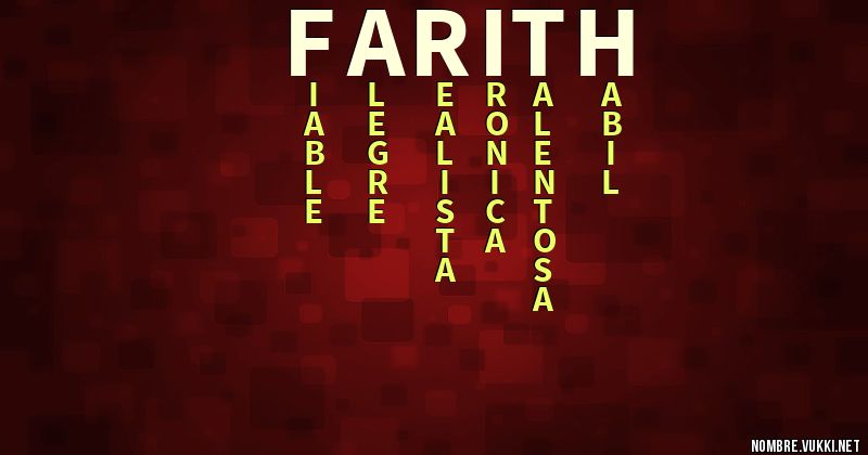 Qué significa farith