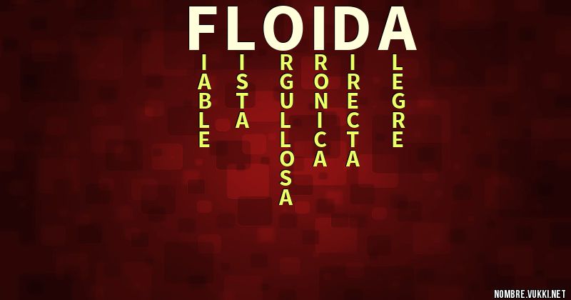Qué significa floida
