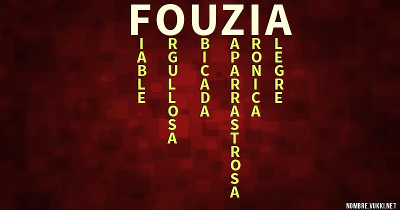 Qué significa fouzia