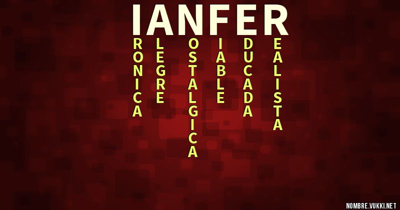 Qué significa ianfer