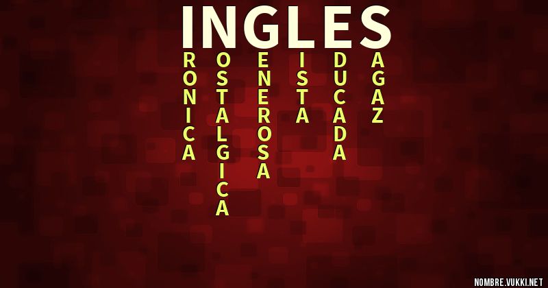 Qué significa ingles