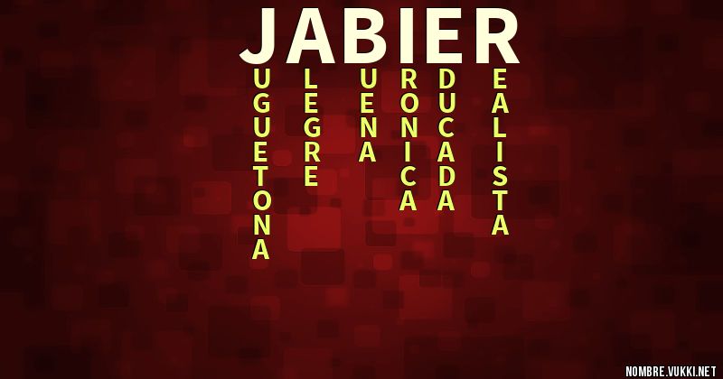 Qué significa jabier