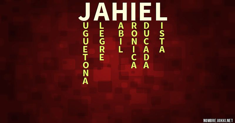 Qué significa jahiel