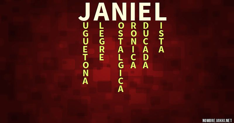 Qué significa janiel