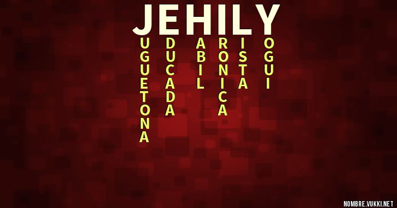 Qué significa jehily