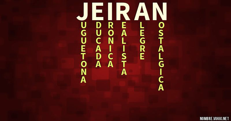 Qué significa jeiran