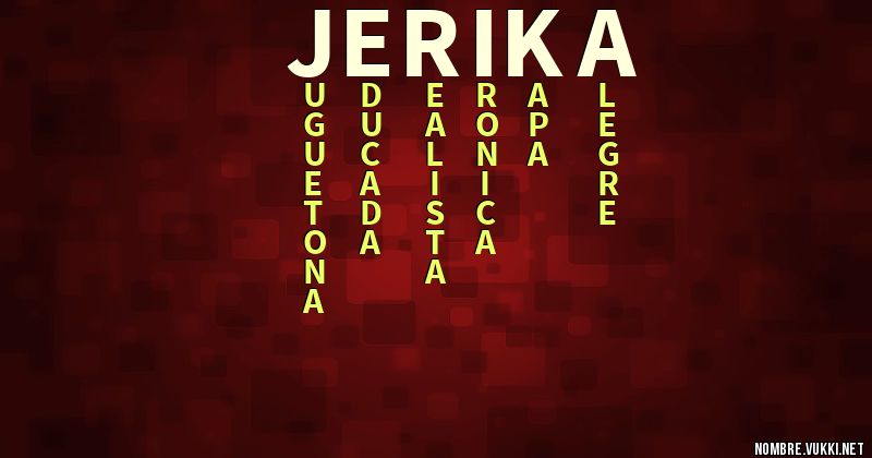 Qué significa jerika