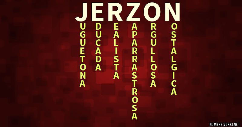 Qué significa jerzon