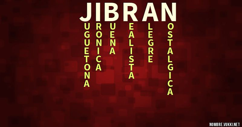 Qué significa jibran