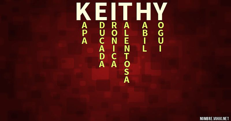 Qué significa keithy