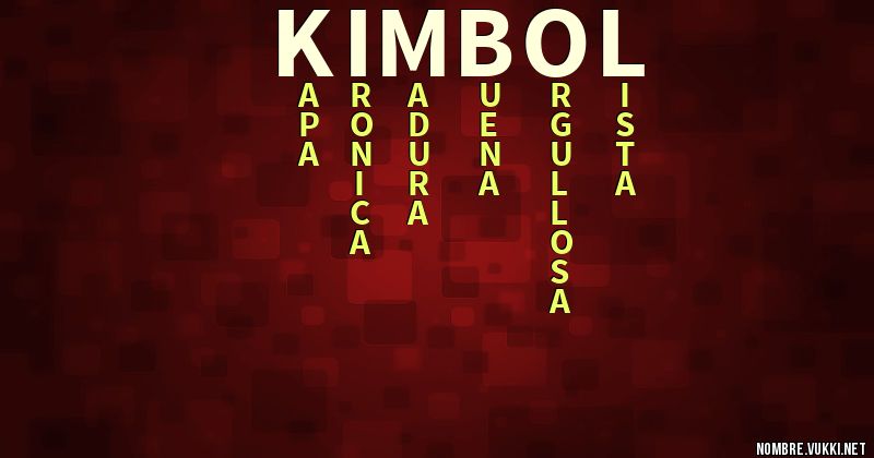 Qué significa kimbol