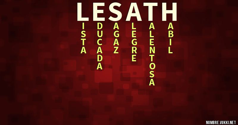 Qué significa lesath