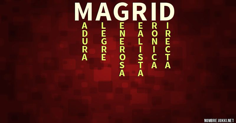 Qué significa magrid